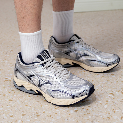 美津浓网面老爹鞋男鞋女鞋2025冬季运动鞋WAVE ORION休闲鞋旅游鞋