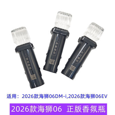 海狮06车载香氛瓶香水海豹08EV