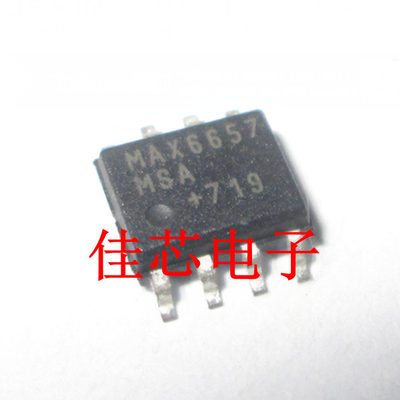 MAX6657MSA 1℃ SMBus兼容远端本地温度传感器带有高温报警