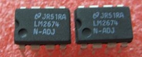 LM2674N-ADJ 可调简单开关电源转换器高效率500毫安降压稳压器