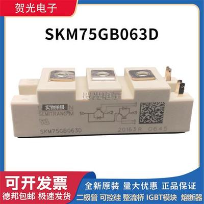 原装IGBT模块SKM75GB063D全新西门康晶闸管可控硅 全新现货