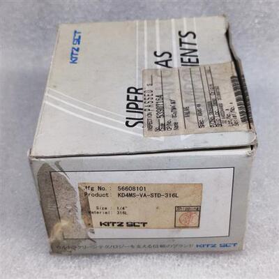 SCV 北泽 KD4MS-VA-STD-316L 手调隔膜阀 全新正品原装现货