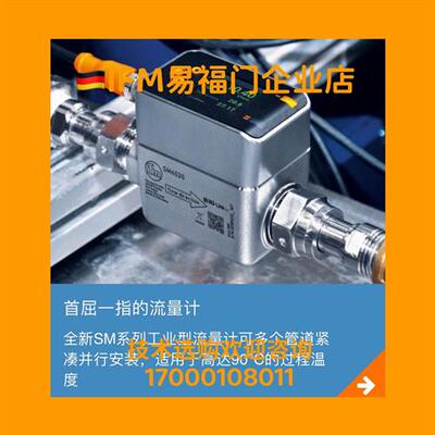 IFM流量计 SM6020 SM6120 SM7020 SM7120 SM8020 SM8120