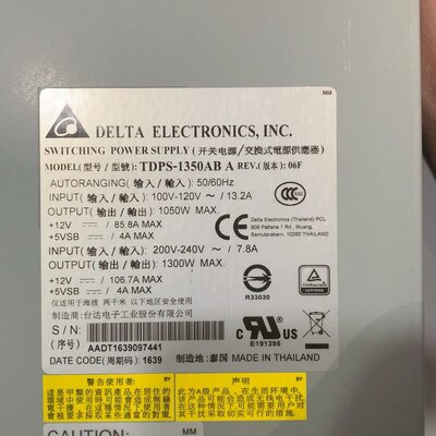 议价NETAPP磁盘柜电源114-000911140009111400091114-00091-A21