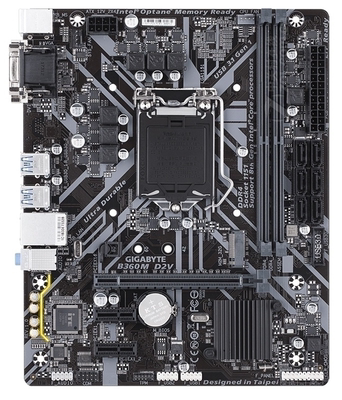 技嘉B360MD2V支持89代cpu