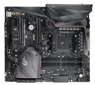 华硕C6E CROSSHAIR VI EXTREME AM4主板支持2700 3600 5950xcpu