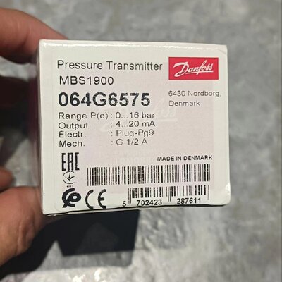 议价丹佛斯压力传感器变送器064G6575 MBS190可维修