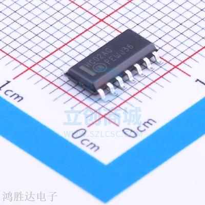 74系列逻辑芯片 MC74HC02ADR2G 编带 SOIC-14 原装现货 假一赔十