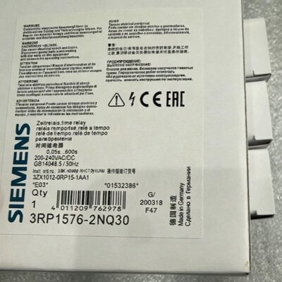 议价时间继电器3RP1576-2NQ303RP15762NQ30