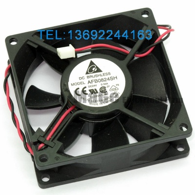 全新正品台达 AFB0824SH 8025 24V 0.33A 8CM/厘米 变频器风扇