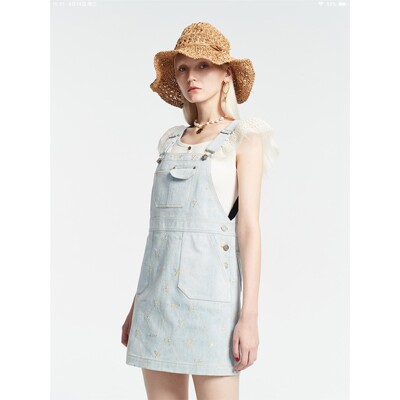 JORYA/卓雅2021夏季专柜正品水洗牛仔洋装N12B4002-3980