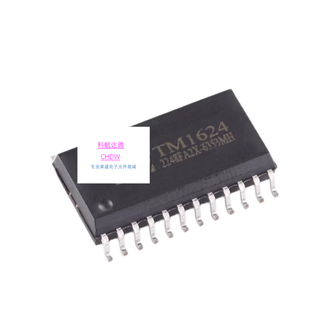 TM1624 TM1624 SOP24/DIP24原厂 LED数码管驱动器 SOP24_虎窝淘