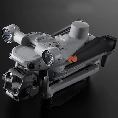 DJI大疆Matrice4E M4T探照灯经纬4喊话器照明AL1灯AS1扬声器广播
