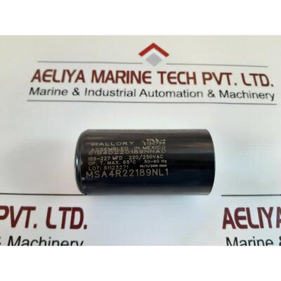 原装供应6 个 Mallory 189-227 mfd 电机运行电容器