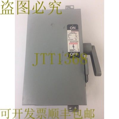 原装供应MURRAY HU361AJ 重型封闭开关 30AMP 600VAC 3 相 20 型