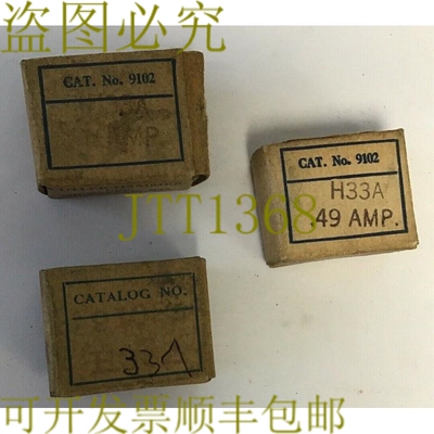 原装供应CUTLER HAMMER 9102 H33A .49AMP 加热器LOTOF3