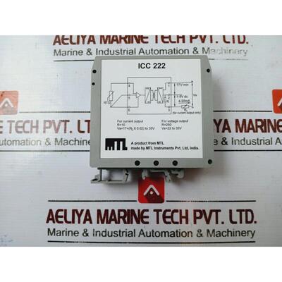 原装供应MTL仪器 ICC222-R15-01 开关 17V MIN，1-5 VDC
