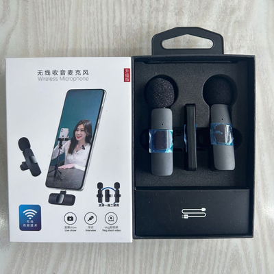 户外直播手机拍摄收录音降噪话筒