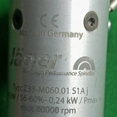 维修Jger，Z33-M060.01 S1A j，高性能主轴型号议价