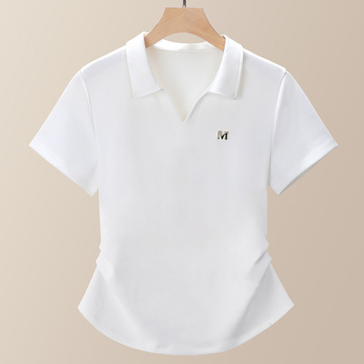 佳选POLO衫棉t短袖T恤女