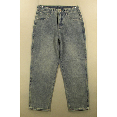 牛仔裤男老爹裤宽松复古怀旧洗水长裤子全新品*J108/59511-10