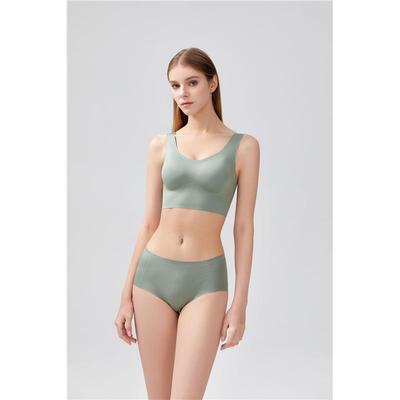 3981内衣背心乳胶无钢圈女小胸聚拢收副乳法式文胸性感调整型胸罩