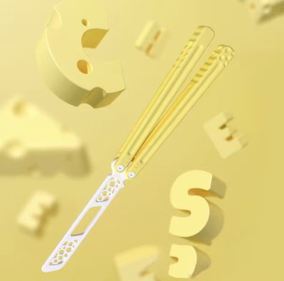 Nabalis奶酪蝴蝶刀模型塑料