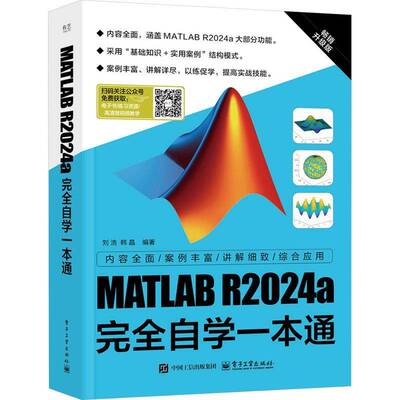 MATLAB R2024A自学一本通刘浩电子工业出版社