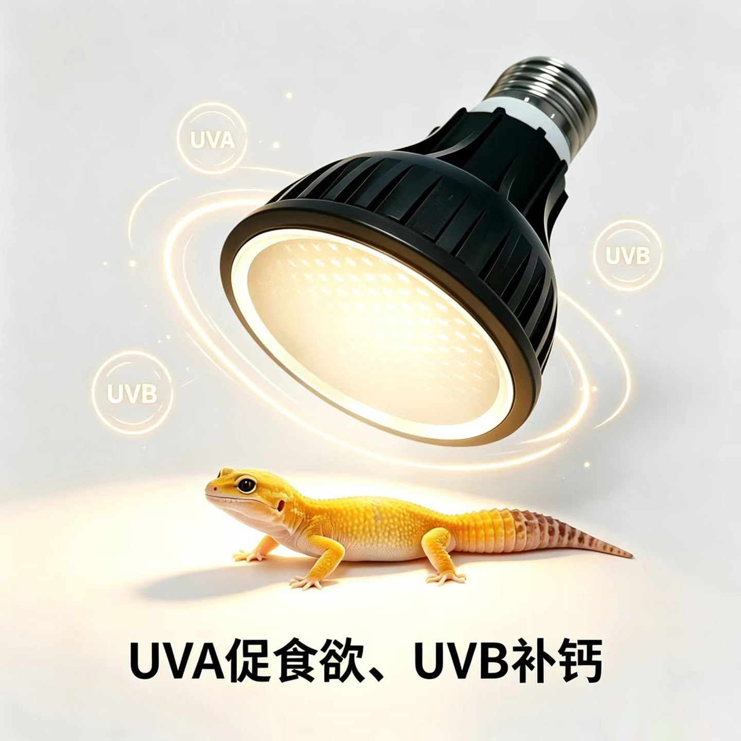 乌龟晒背灯全光谱补钙uvb养龟缸专用晒龟太阳灯uva紫外线爬宠灯泡