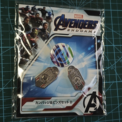 漫威复仇者联盟4终局之战endgame金属吧唧徽章火箭雷神托尔现货
