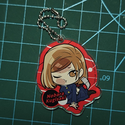 Tomy咒术回战TARTS扭蛋贴脸亚克力挂件钉崎野蔷薇促销现货