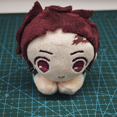 鬼灭之刃毛绒夹子努努挂件背包链灶门炭治郎促销现货