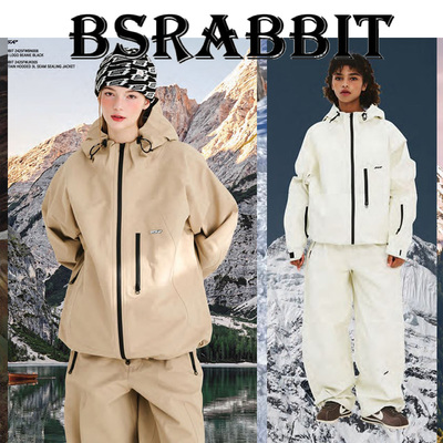 滑雪服BSRABBIT韩国拉链3L