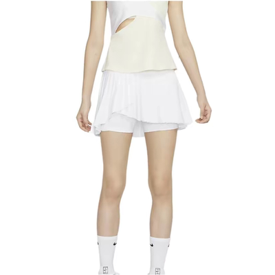 Nike/耐克 女子夏季网球运动速干透气不规则百褶裙DR6850-100