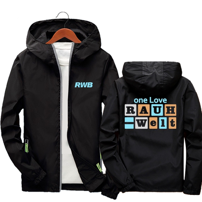 中井先生宽体汽车改装连帽夹克