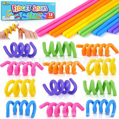 Fidget Toys Sensory Stick Silicone Texture Sensory Decompres