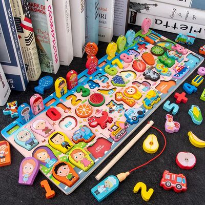 3D Preschool Children Educational Toys Wooden Montessori Ari