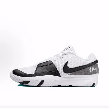 Nike Ja 1 莫兰特一代 EP 减震透气回弹 低帮 篮球鞋 男款 黑白