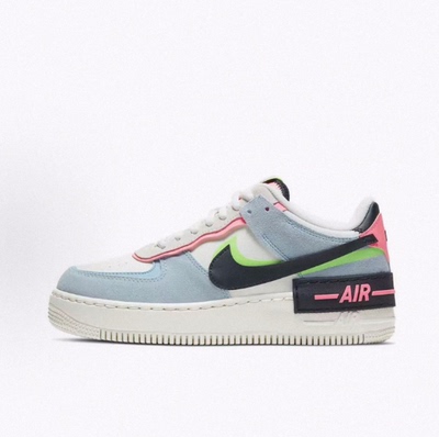 Nike Air Force1 shadow  合成革 低帮 板鞋 女款