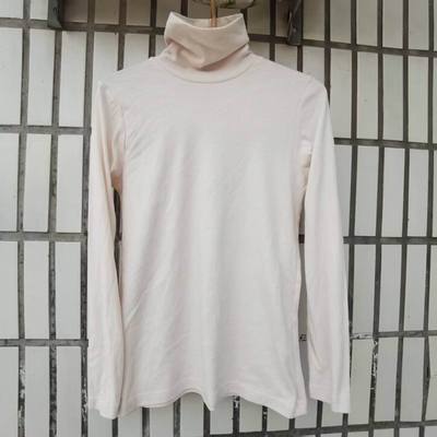 百搭高领套头修身有弹力家居打底