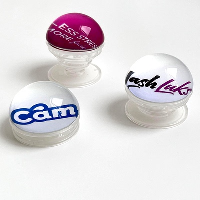 透明通用粘贴气囊支架创意定制