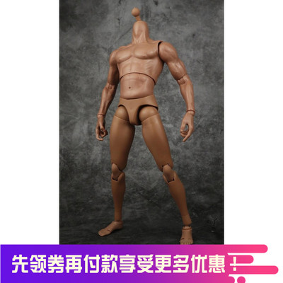 肌肉素体现货头雕兵人