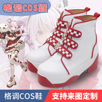 胜利女神妮姬圣诞爱丽丝cos鞋