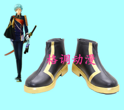 B6734 刀剑乱舞 一期一振 COS鞋 COSPLAY鞋动漫鞋来图定制