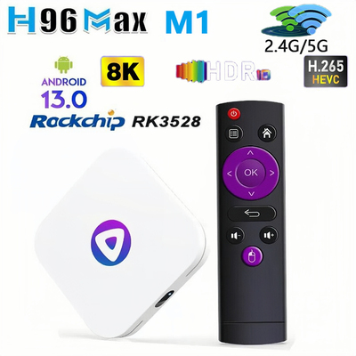 H96MAXm1原生安卓134k机顶盒
