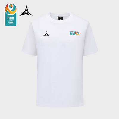 FIBA中国青训官方授权少年3X3运动短袖t恤夏季运动休闲