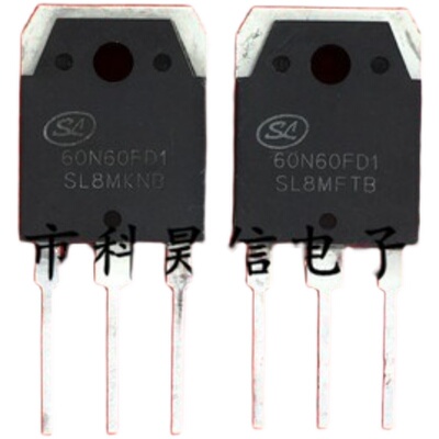 原装原字拆机 60N60FD1 60A600V 电焊机IGBT单管 代替FGH60N60SFD