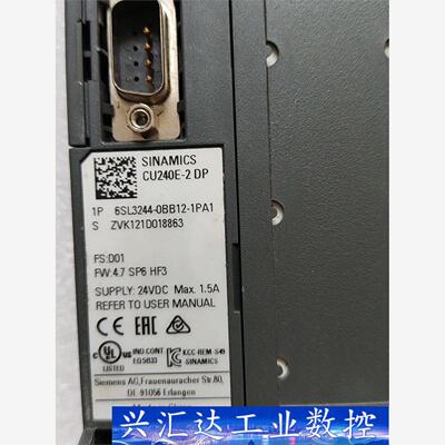 西门子240控制单元6SL3224-0BB12-1PA1 功  询价下单