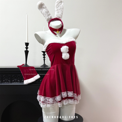 新年套装合集抹胸裙本命年套装