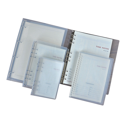 /透明活页夹本9孔b5收藏整理塑料